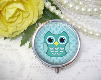 Owl Pill Box - Etsy