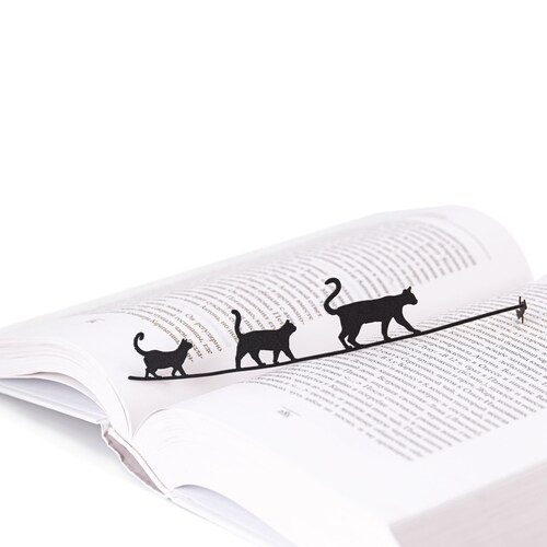 MIDORI Metal Cat Bookmark Clips - Etsy