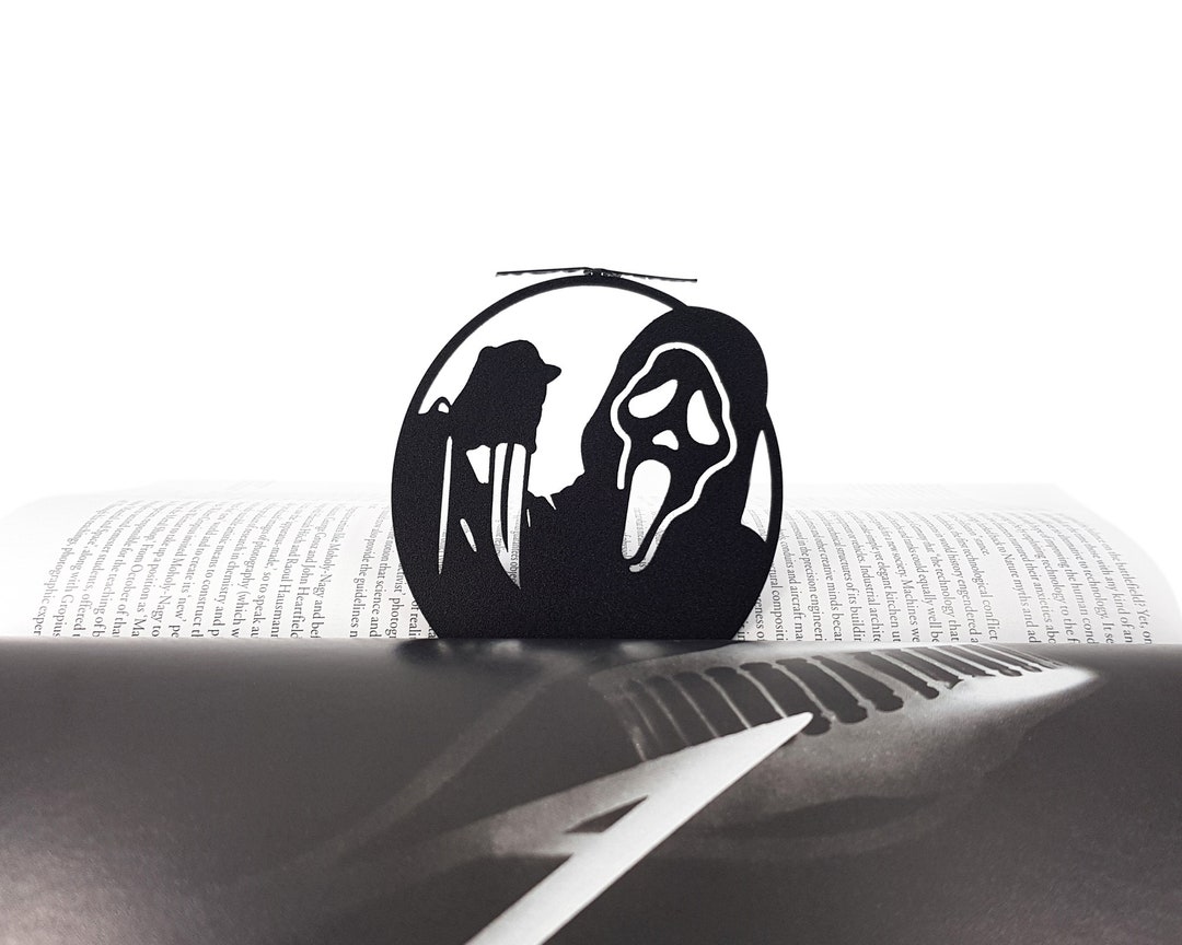 Scary Horror Bookmark Read and Scream Personalized Small - Etsy