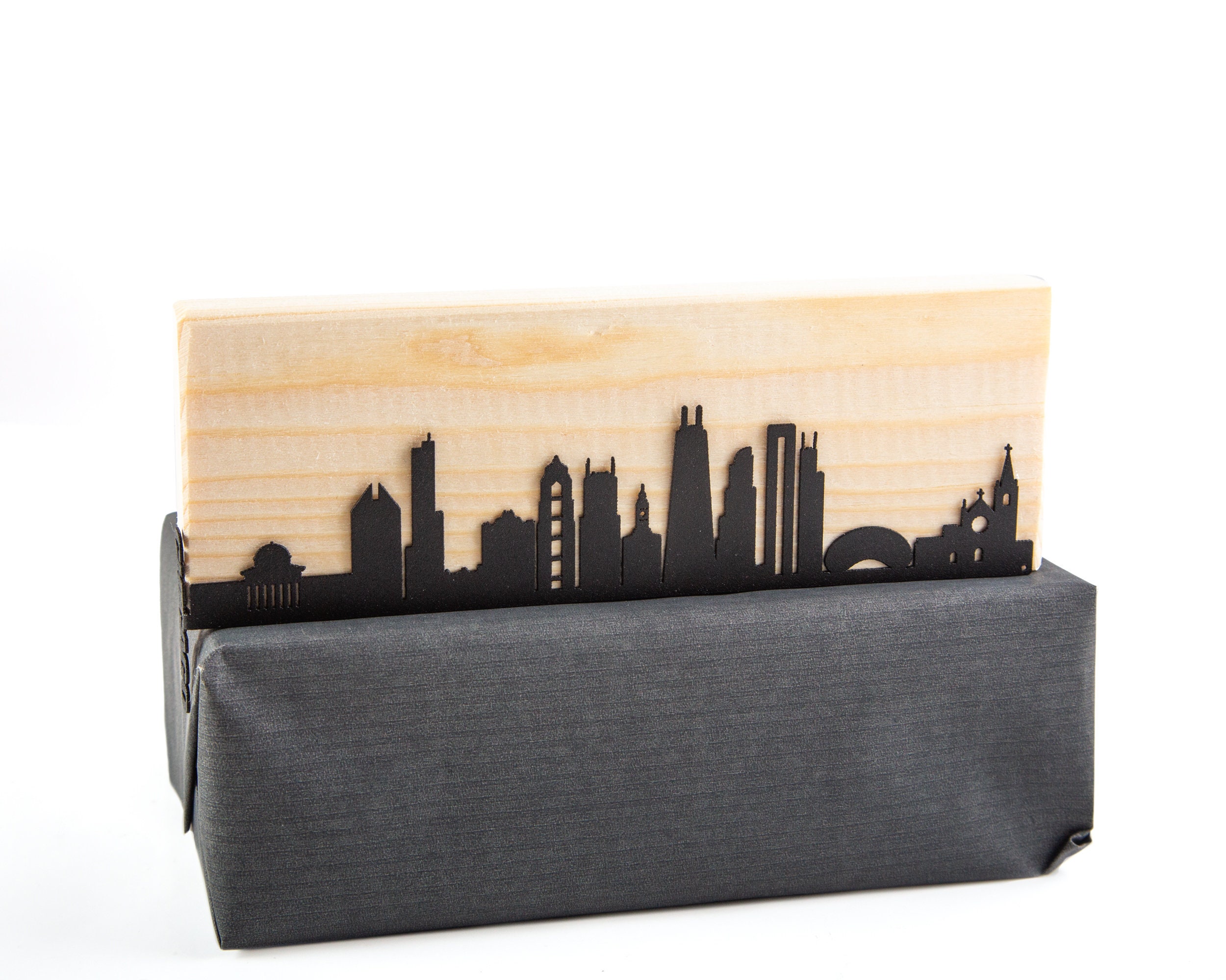 Metal Bookmark Cityscape Chicago // Chicago Love // Gift for - Etsy