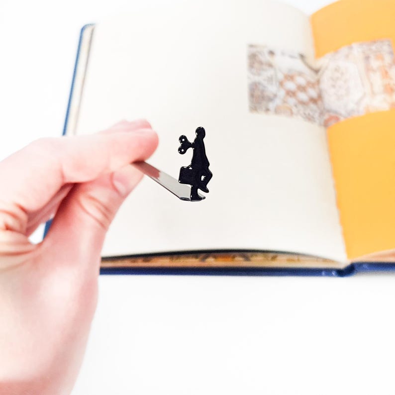 Metal Businessman Bookmark: Office Worker Reader Gift - Etsy