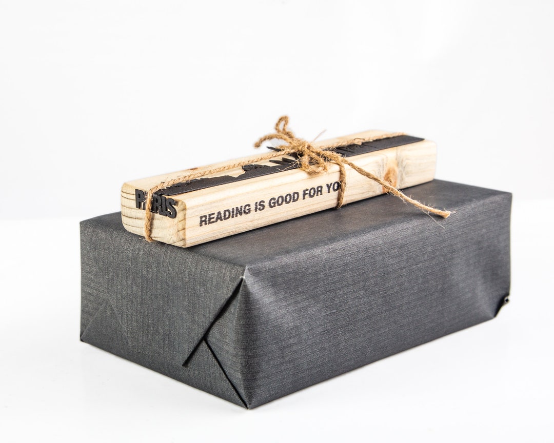 Bookmark Paris, Small Personalized Bookish Gift for Lovers of France ...