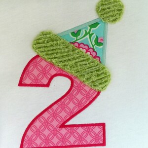 SHABBY HAT NUMBERS Machine Embroidery Design - Etsy