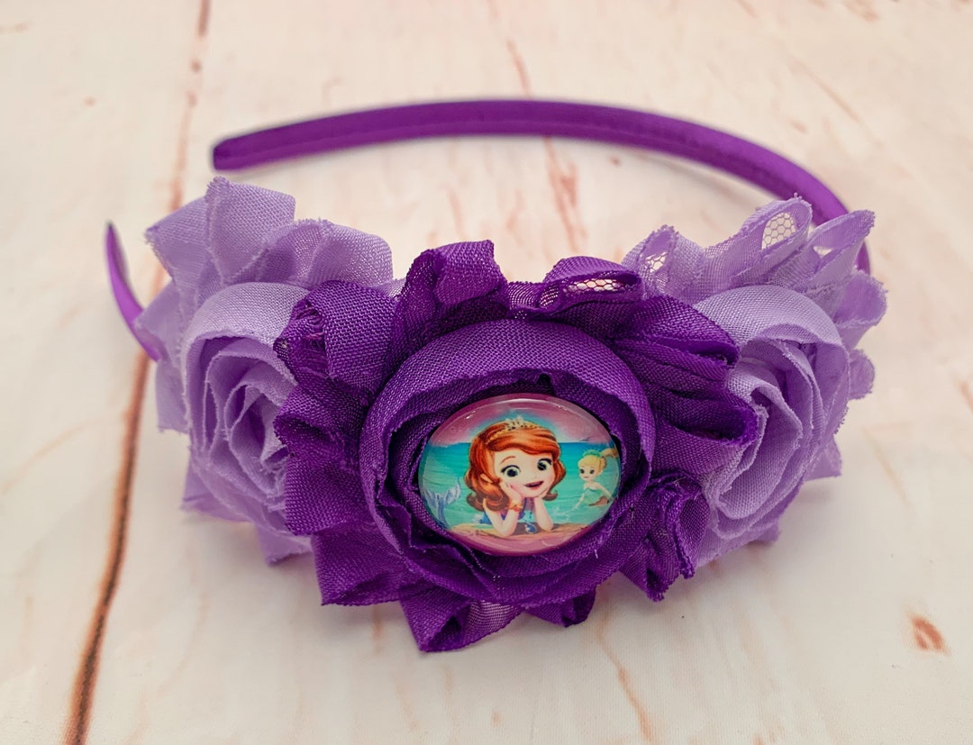 Princess Sofia Headband, Sofia the First Headband, Purple Princess ...