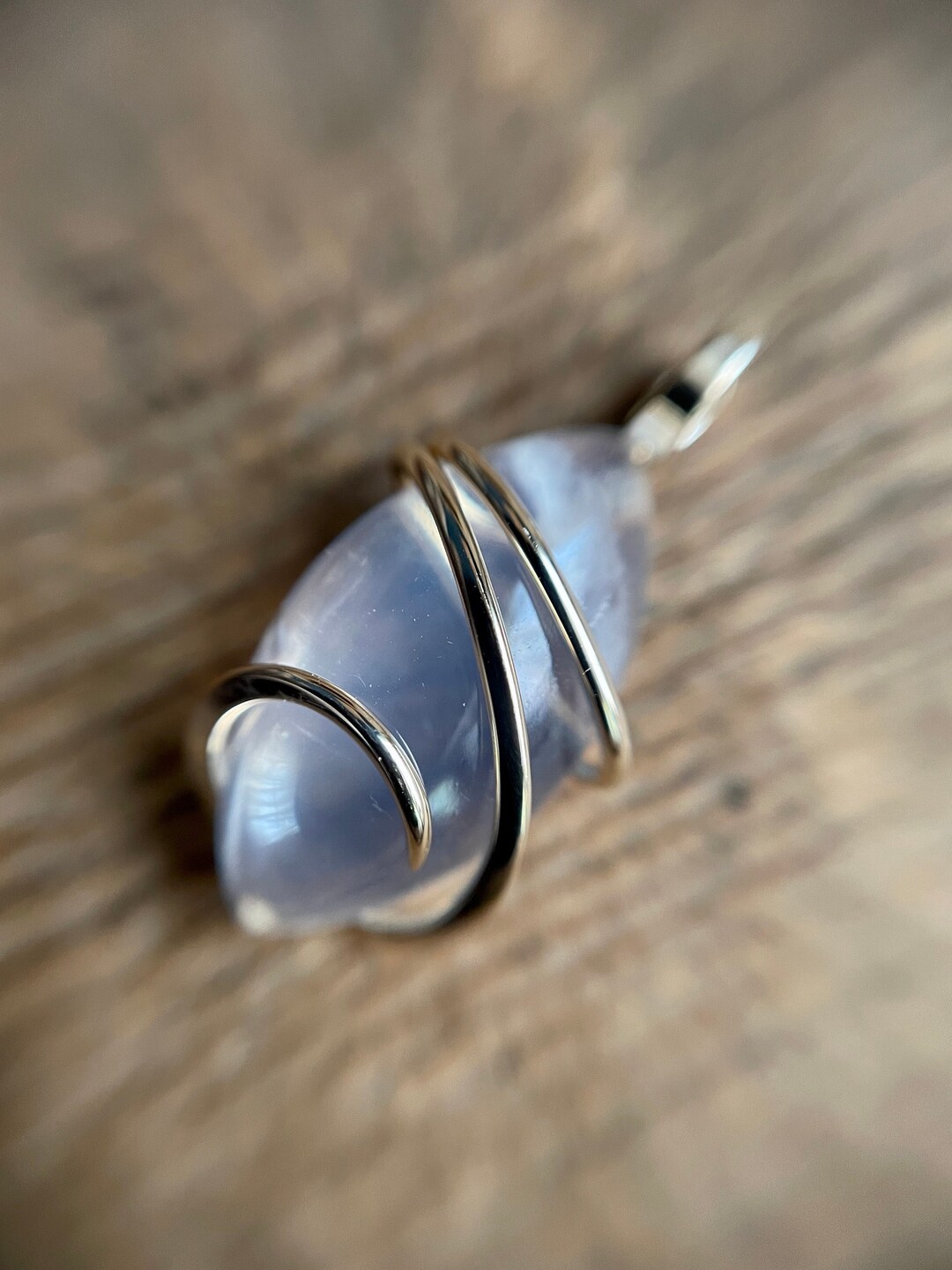 Boreal Quartz in 14k Gold Pendant - Etsy