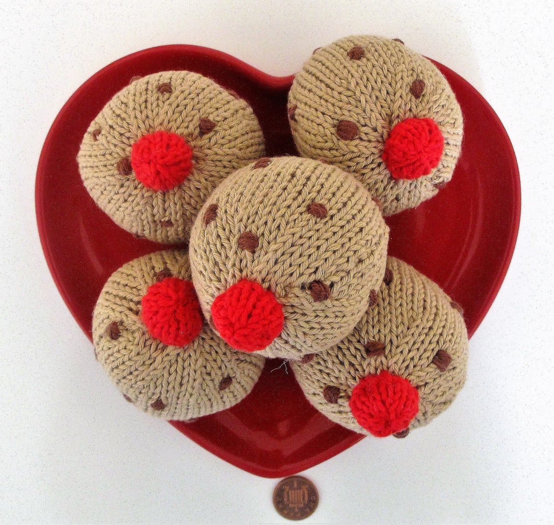 Hand Knitted '5 Currant Buns in a Baker's Shop' - Etsy