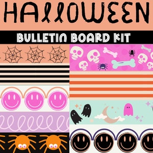 Halloween Bulletin Board & Door Display - Etsy