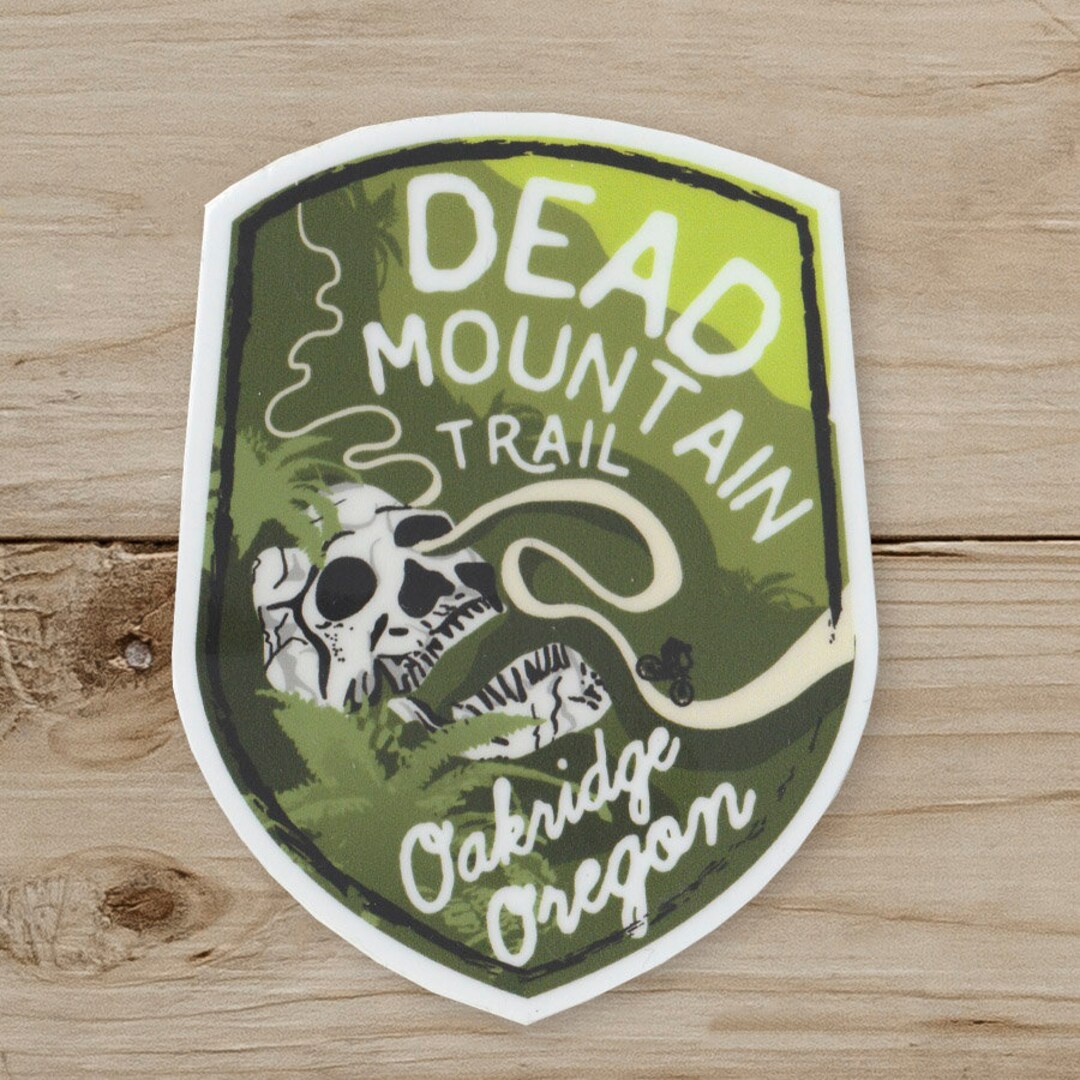 Dead Mountain Trail, Oakridge, Oregon Sticker - Etsy