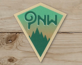 Pacific Northwest Patch PNW West Coast Forest Woods - Etsy