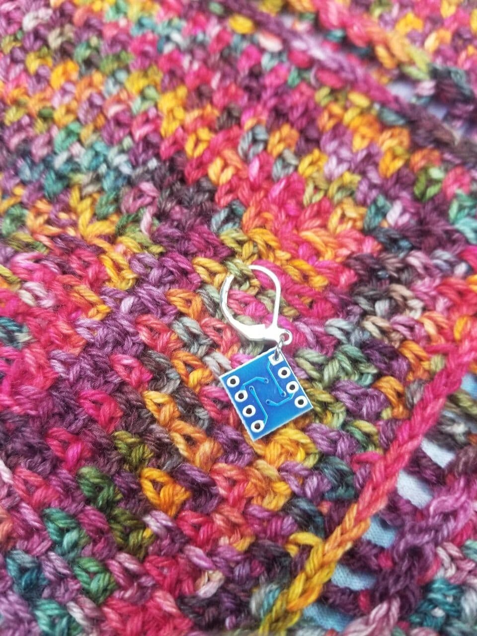 PCB Circuit Board Stitch Markers - Blue - Etsy