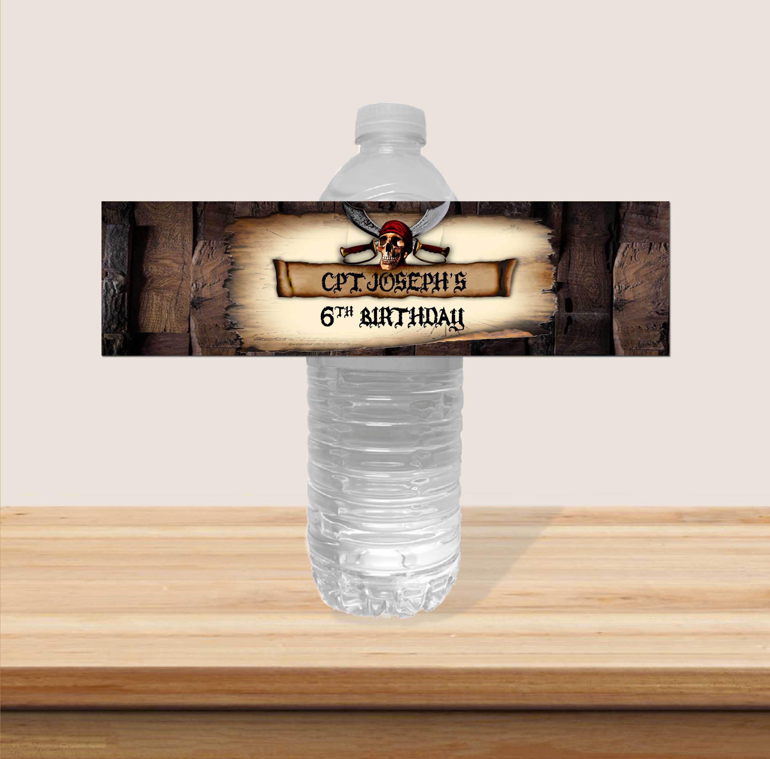 Pirate Themed Kids Birthday Party Package Deal Digital Files - Etsy