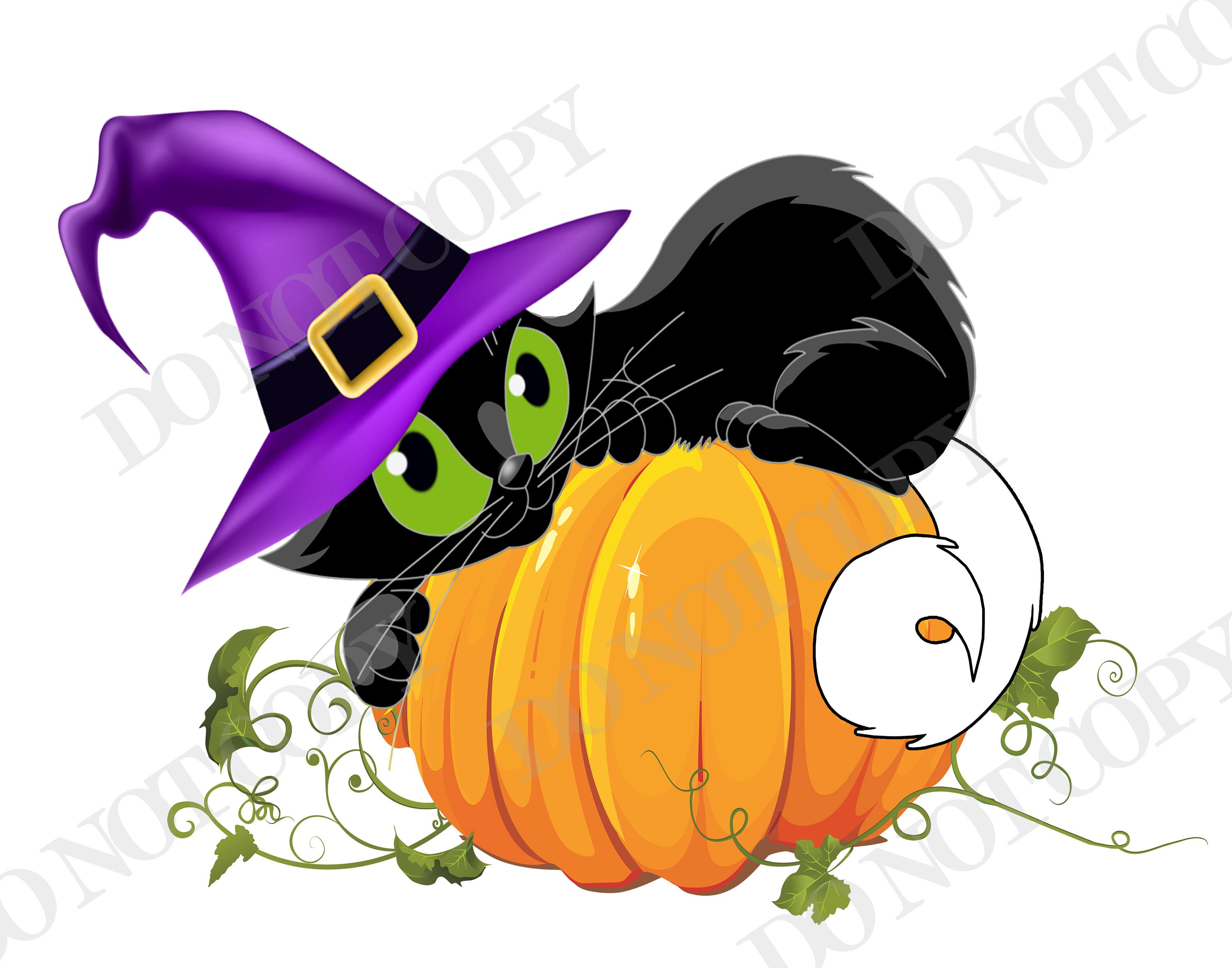 Pin the Tail on the Cat Halloween Party Game Digital File - Etsy