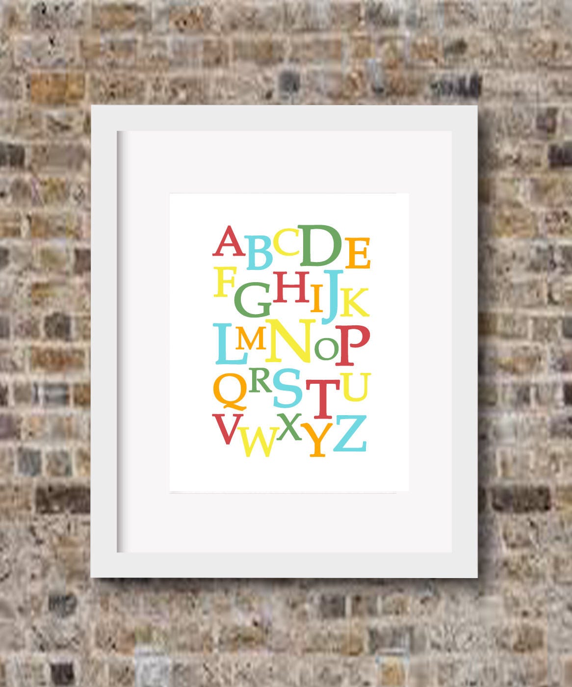 ABC Digital File Art Work 8"x10" - Etsy