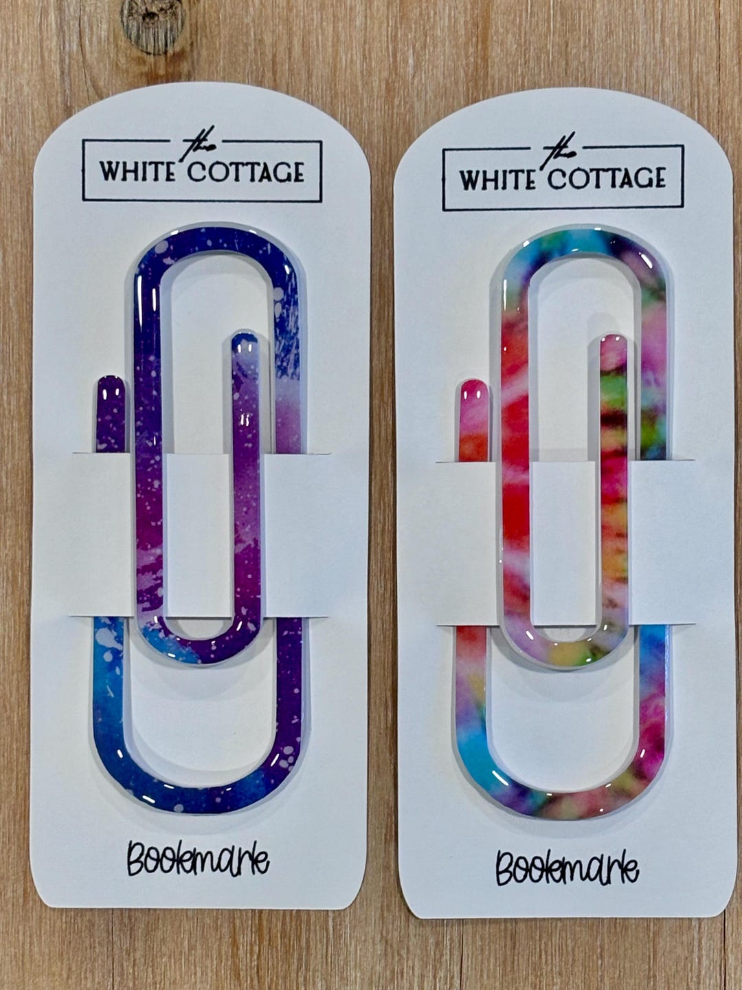 Jumbo Paper Clip Bookmarks / Fancy Stationary Clips - Etsy