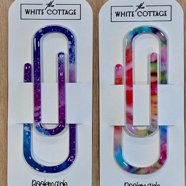 Paper Clip Bookmark - Etsy