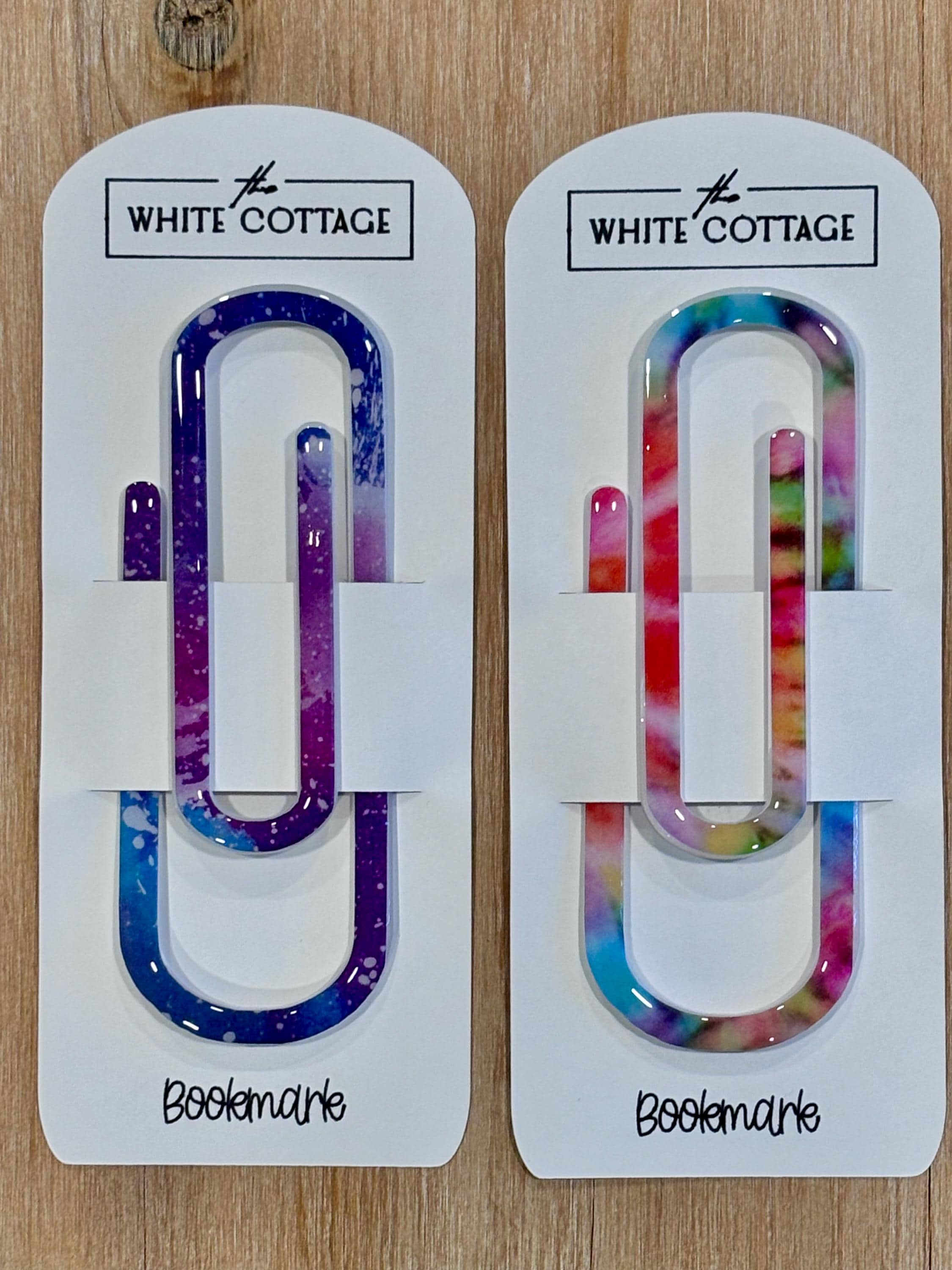 Jumbo Paper Clip Bookmarks / Fancy Stationary Clips - Etsy