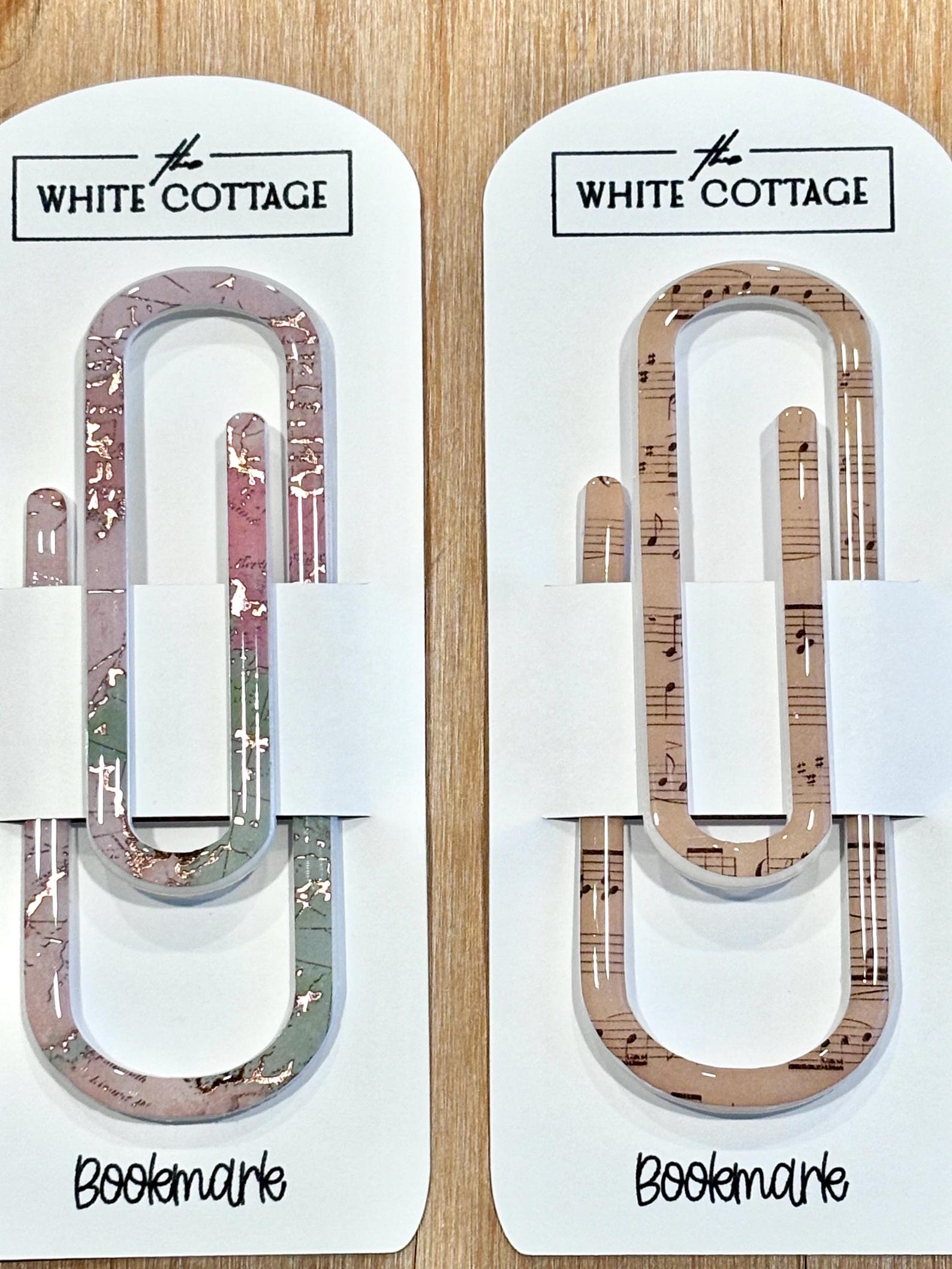 Jumbo Paper Clip Bookmarks / Fancy Stationary Clips - Etsy