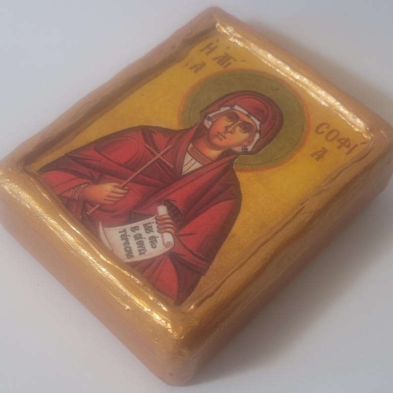 Saint Sophia Santa Sofia St. Sophie Art Byzantine Greek and Eastern ...