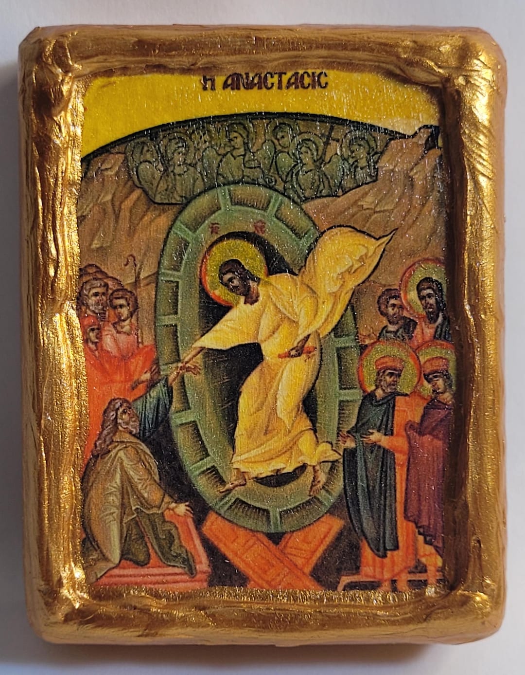 The Resurrection of Jesus Christ the Anastasis Religious Art Byzantine ...