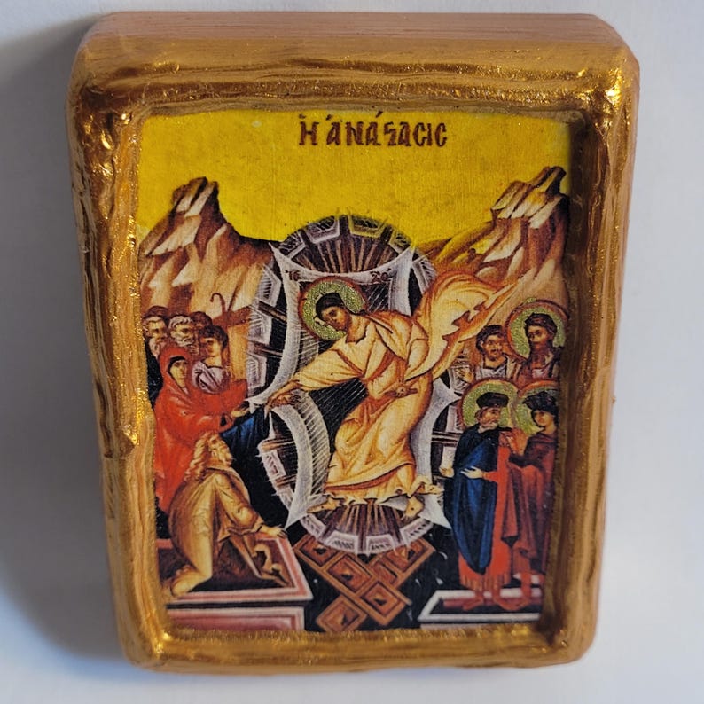 The Resurrection of Jesus Christ the Anastasis Religious Art Byzantine ...