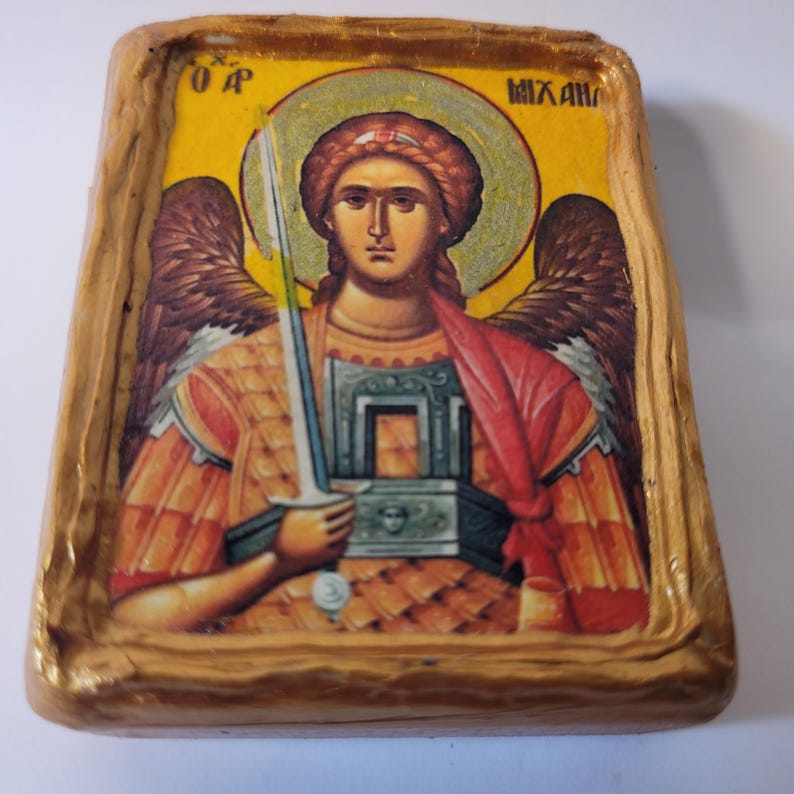 Saint Michael the Archangel San Miguel Arcangel Religious Art Byzantine ...