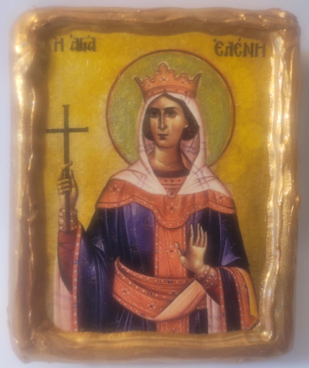 Saint Helen Santa Helena St. Elena Agia Eleni Religious Art Byzantine ...
