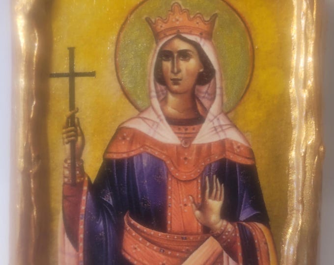 Saint Helen Santa Helena St. Elena Agia Eleni Religious Art Byzantine ...