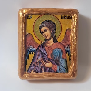 Saint Gabriel the Archangel Religious Art Byzantine Greek and Eastern ...