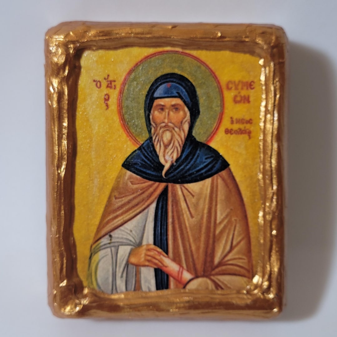 Saint Symeon St. Simeon the New Theologian Religious Art Byzantine ...