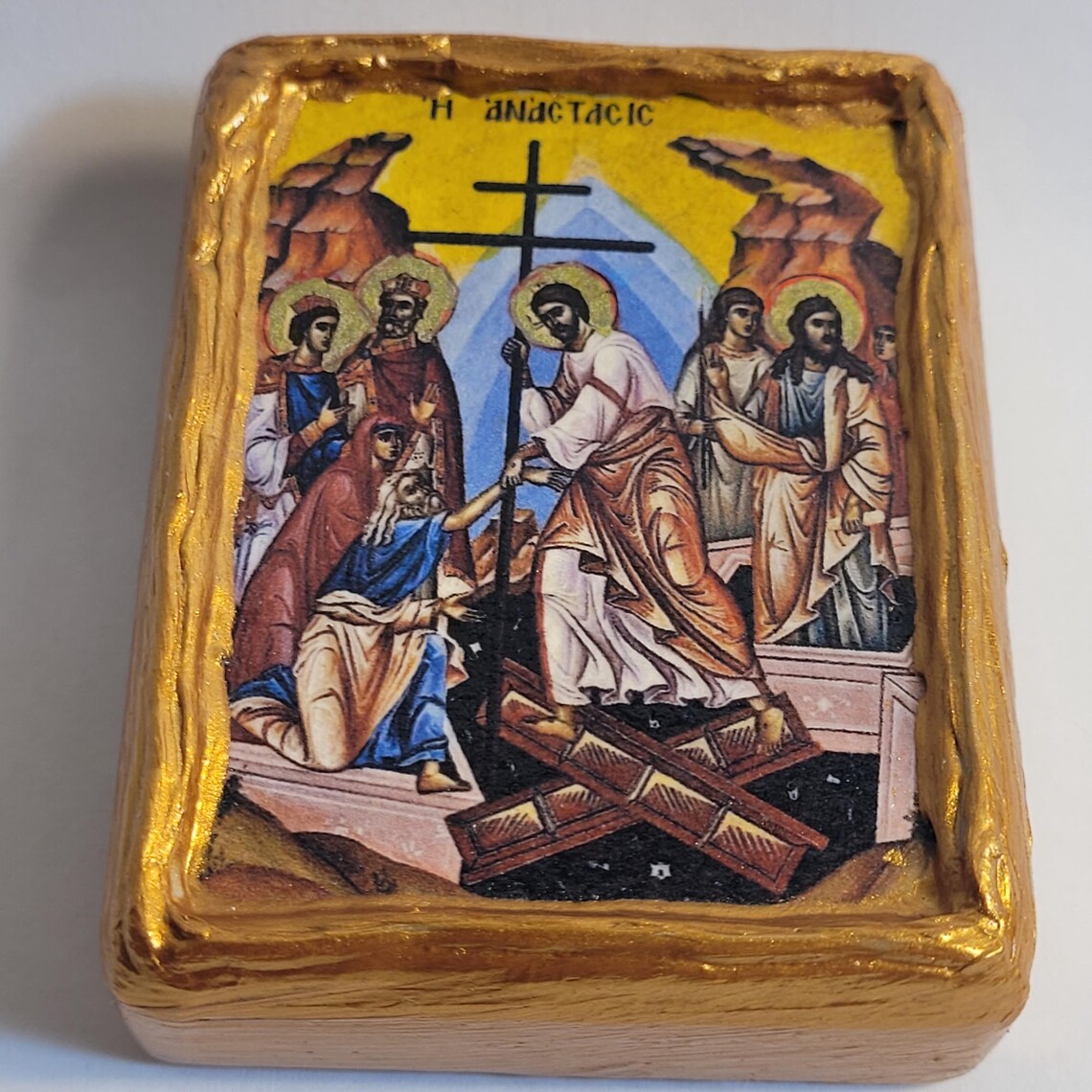 The Resurrection of Jesus Christ the Anastasis Religious Art Byzantine ...