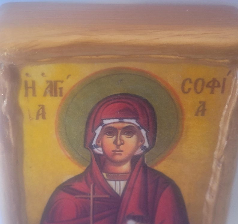 Saint Sophia Santa Sofia St. Sophie Art Byzantine Greek and Eastern ...