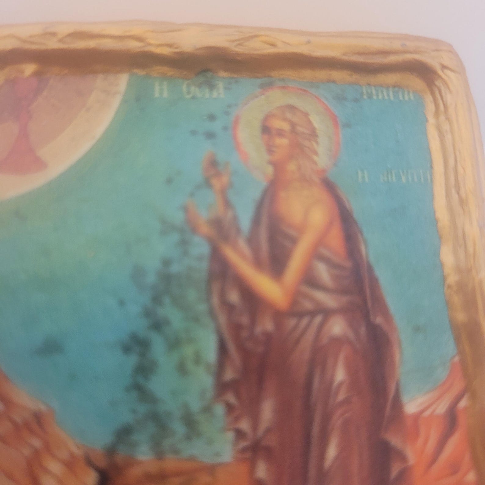 Saint Mary of Egypt Santa Maria St. Marie Agia Maria Religious Art ...