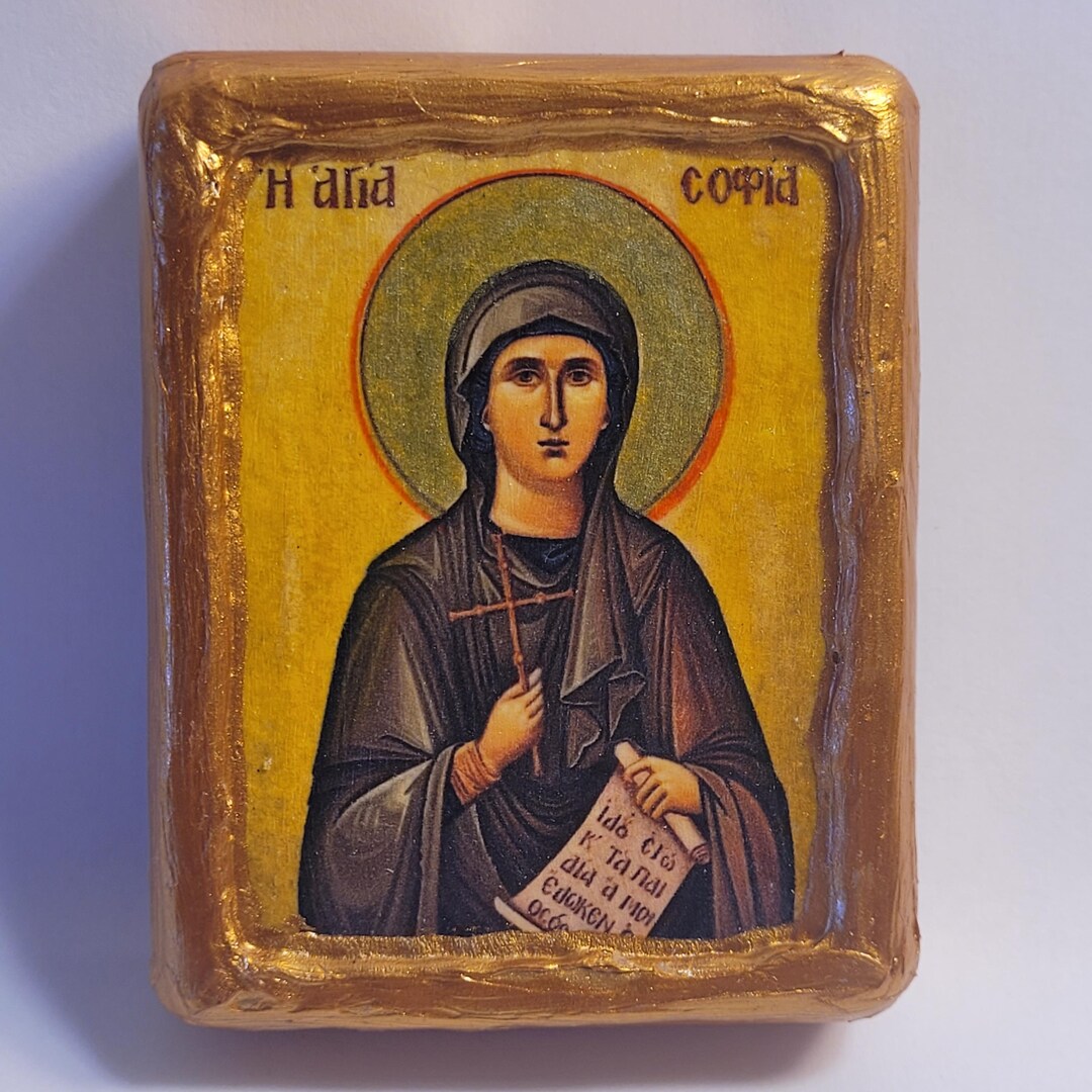 Saint Sophia Santa Sofia St. Sophie Art Byzantine Greek and Eastern ...