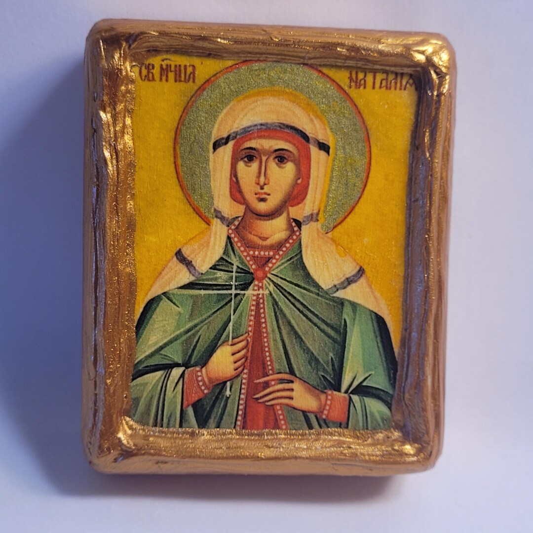 Saint Natalia Natalie Religious Art Byzantine Greek and Eastern ...