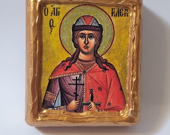 Saint Helen Santa Helena St. Elena Agia Eleni Religious Art Byzantine ...