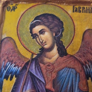 Saint Gabriel the Archangel Religious Art Byzantine Greek and Eastern ...