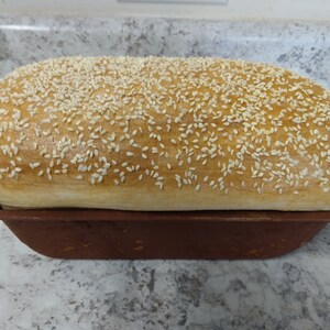 Fake Baked Sesame Seed Bread Loaf/fake Bread/primitive Fake Bread ...