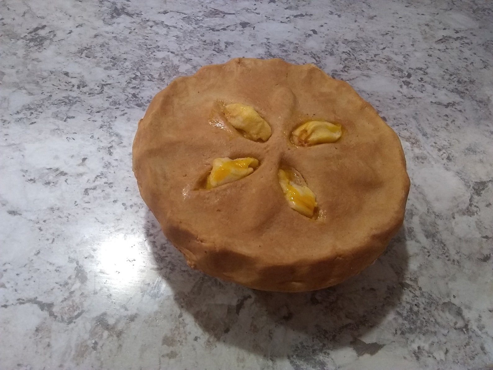 FAKE Mini Double Crusted Pie 5" Round - Looks and Smells Like Just ...