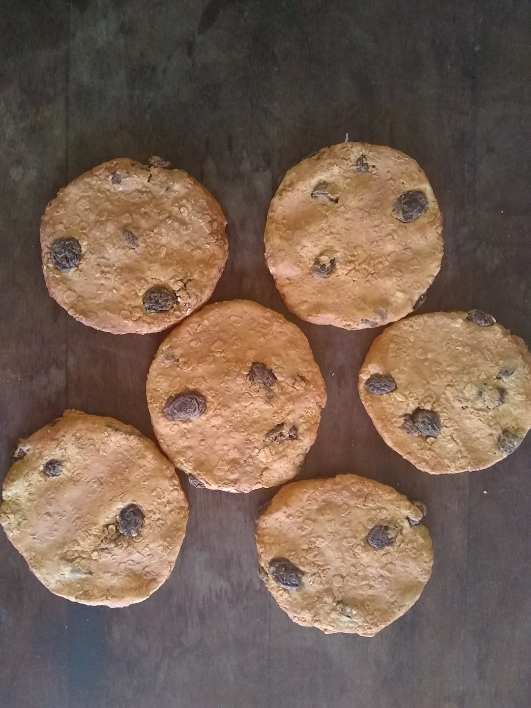 Fake Old Fashion Oatmeal Raisin Cookies (6-12 Piece) - Primitive Bowl ...