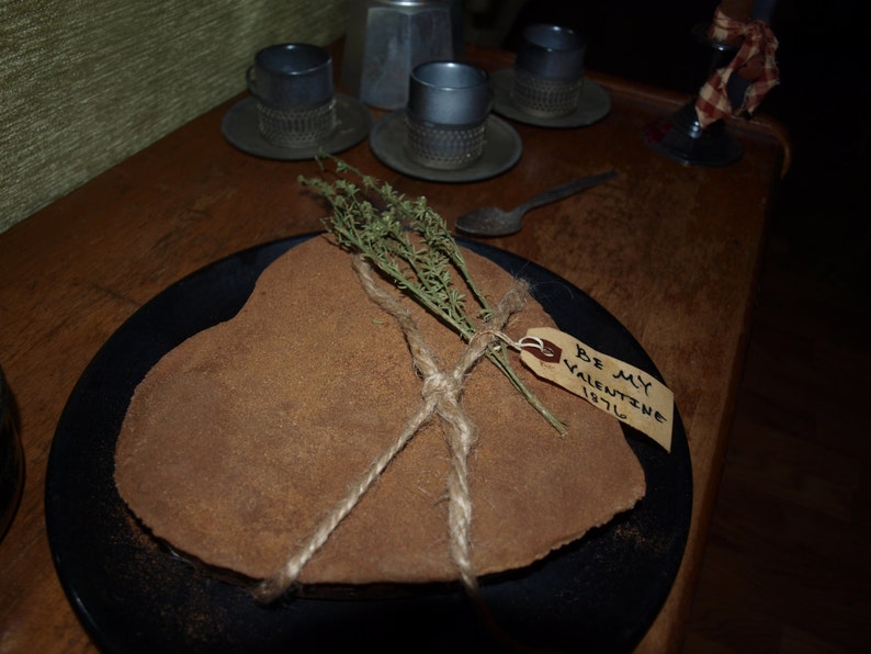 Primitive Pantry Cake Heart Shape - Perfect Primitive Valentine's ...