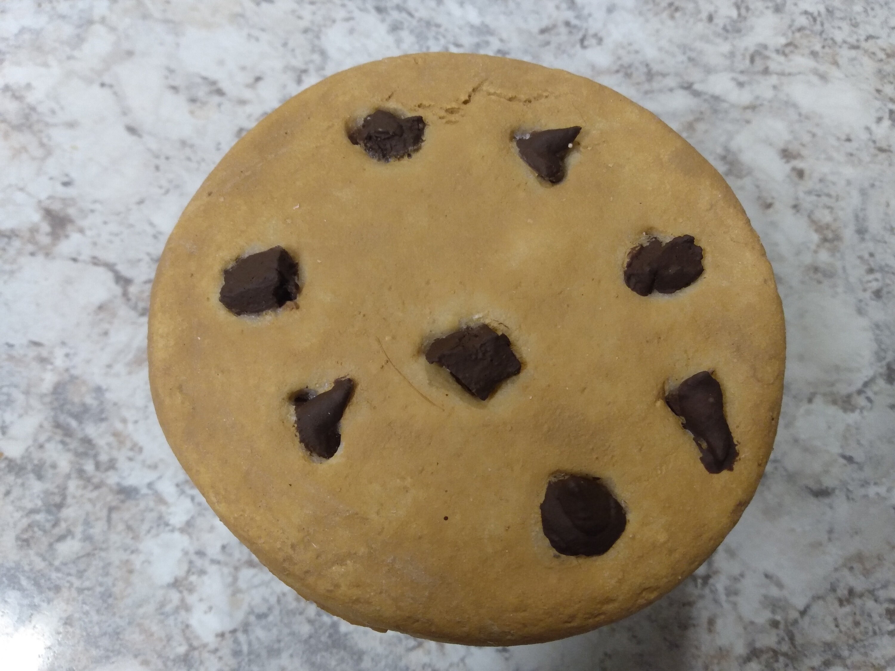 Jumbo Fake Chocolate Chip Cookie 5 2-4 cookies fake | Etsy