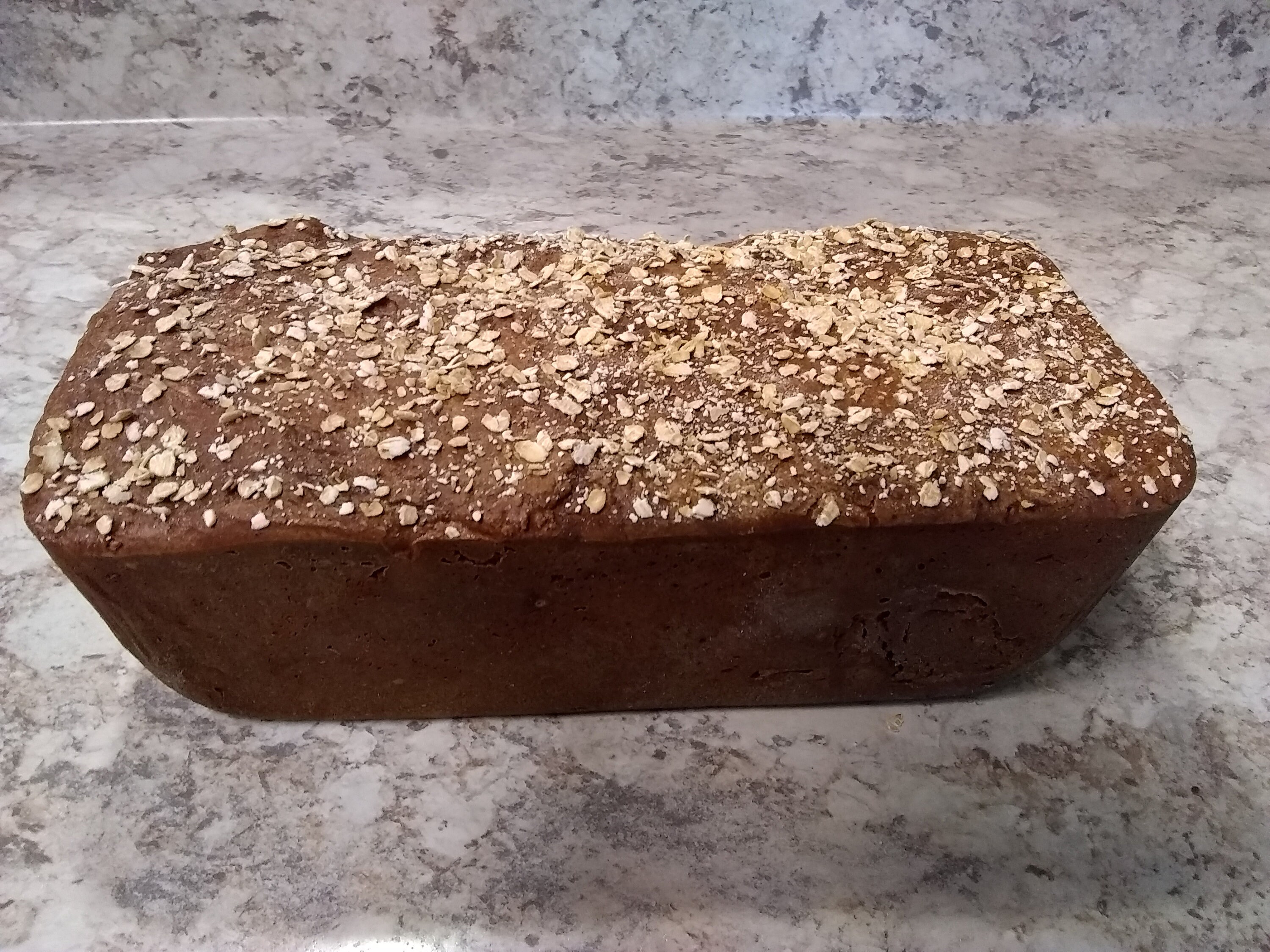 Fake Baked Old Fashioned Oatmeal Molasses Bread/sweet Bread Bread Loaf ...