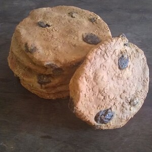 Fake Old Fashion Oatmeal Raisin Cookies (6-12 Piece) - Primitive Bowl ...