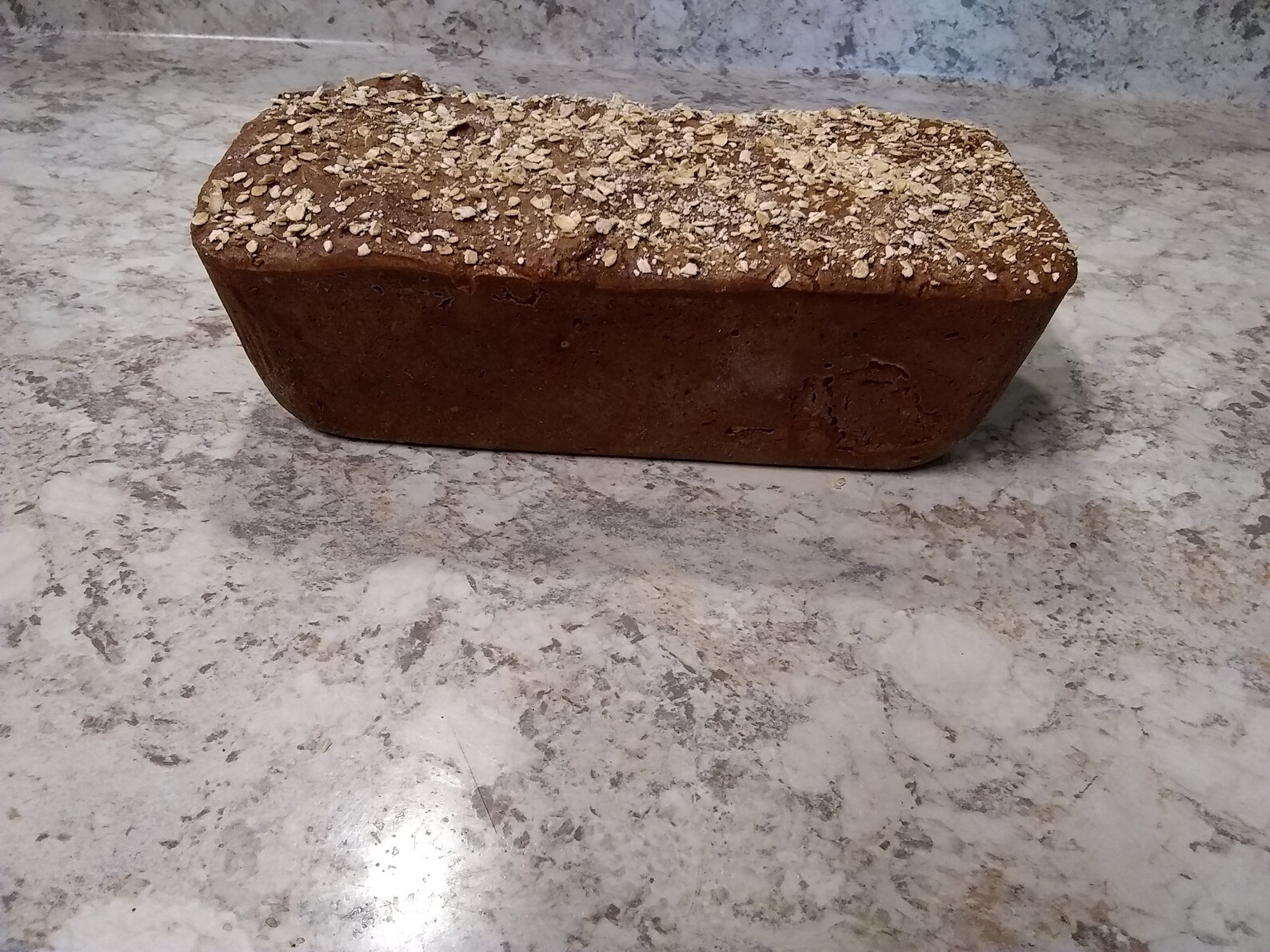 Fake Baked Old Fashioned Oatmeal Molasses Bread/sweet Bread Bread Loaf ...
