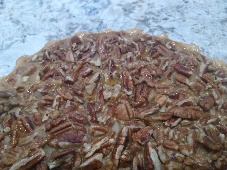 FAKE Pecan Pie 9" Inch - Looks and Smells Like Just Grandma's Freshly ...