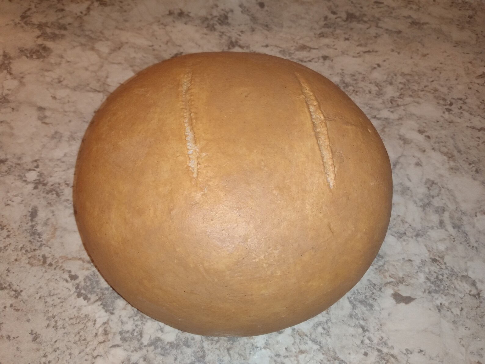 Fake Baked White Round Bread Loaf/fake Bread/primitive Fake - Etsy