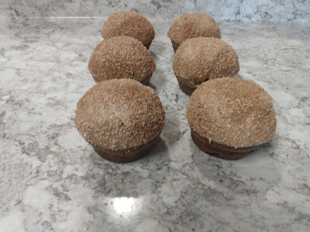 Fake Cinnamon Sugar Muffins (6 Individual Muffins) - Fake Primitive ...