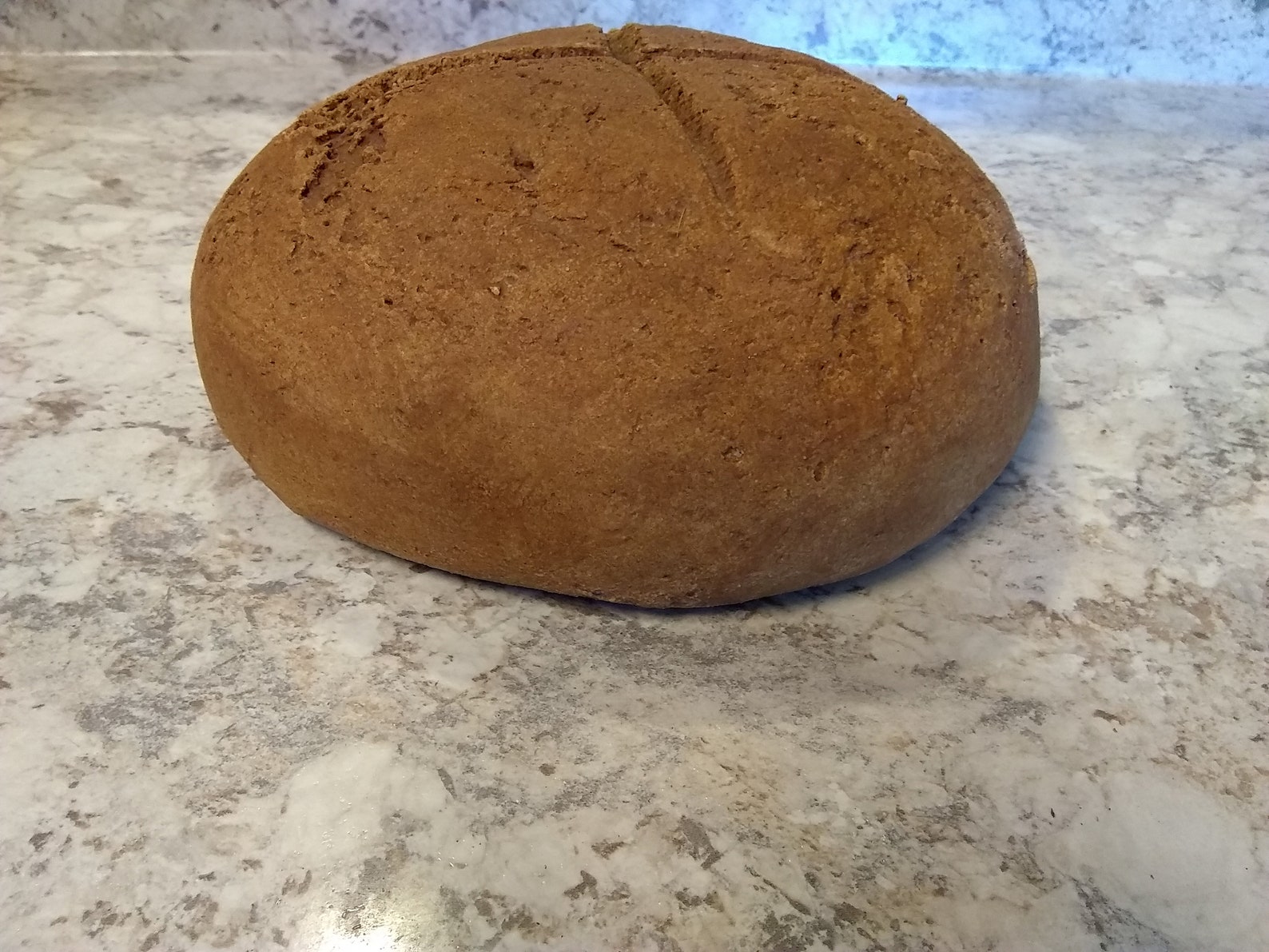 Fake Baked Round Wheat Bread Loaf/fake Bread/primitive Fake | Etsy