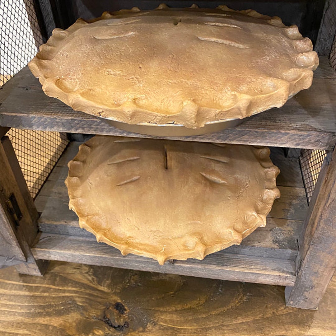 FAKE Double Crusted Cherry Pie 9 Inch Actual Pie Size - Looks and ...