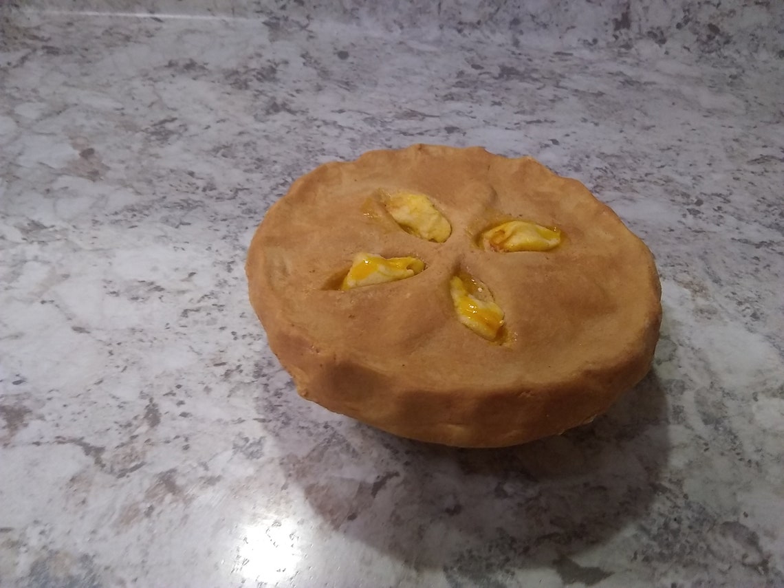FAKE Mini Double Crusted Pie 5" Round - Looks and Smells Like Just ...